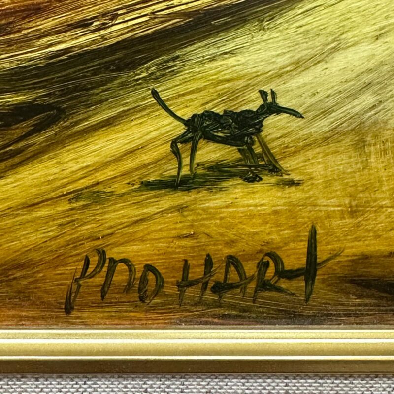 Pro Hart (1928-2006) - The Lane - Valentine’s Antique Gallery